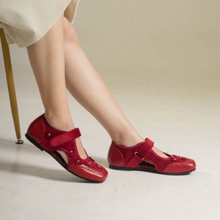 Dianable X Nonaetal Stellar Maroon Women's Flatshoes | Shopee Philippines