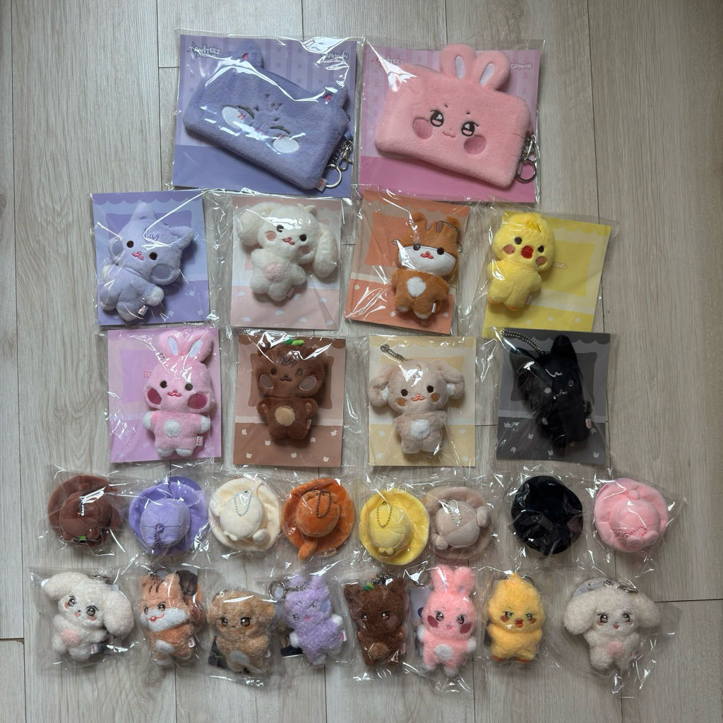 [READY] ATEEZ OFFICIAL ANITEEZ IN TREASURE MD PLUSH NAMETAG LIGHTSTICK ...