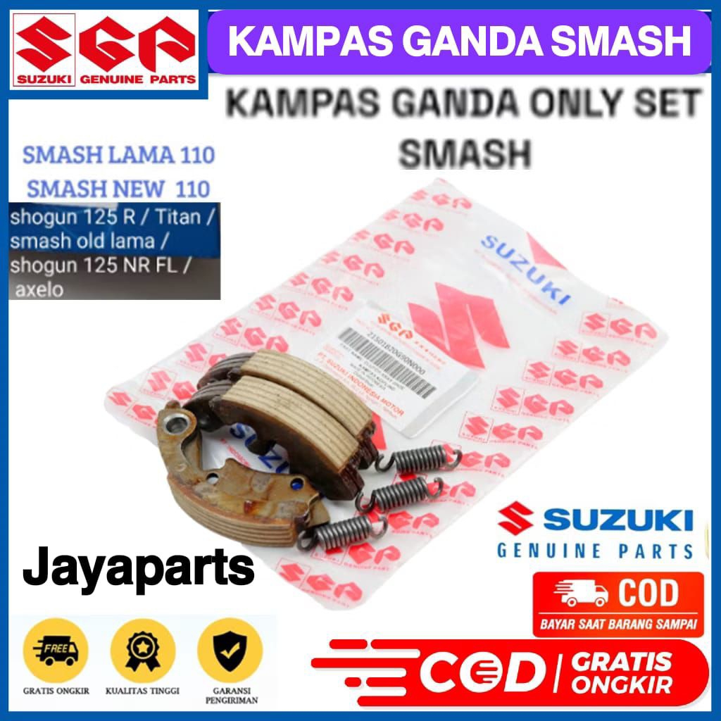 Suzuki SMASH 110 LAMA Double Pad SMASH NEW SMASH TITAN SHOGUN 125 ...