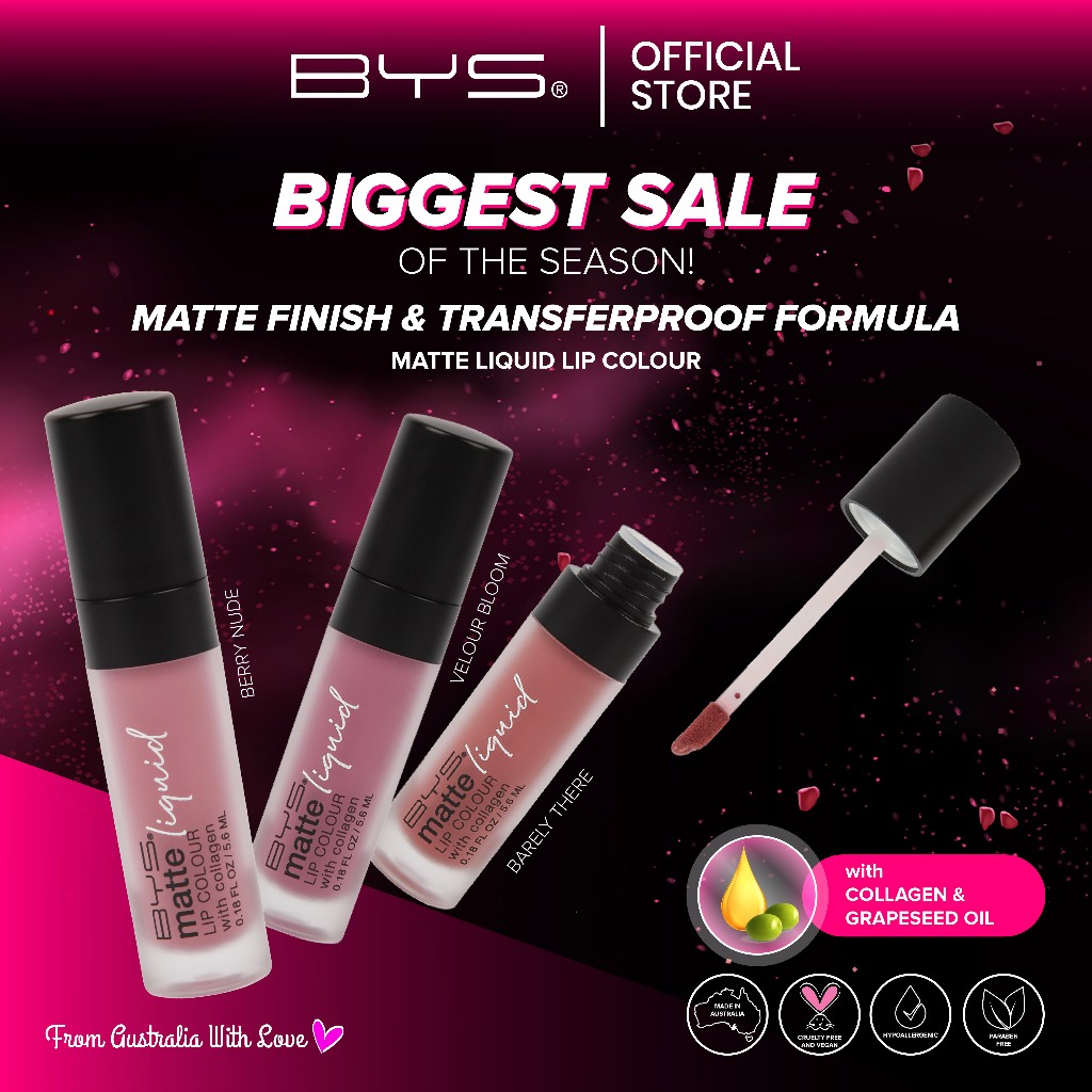 BYS Matte Liquid Lip Color - Superstay | Shopee Philippines