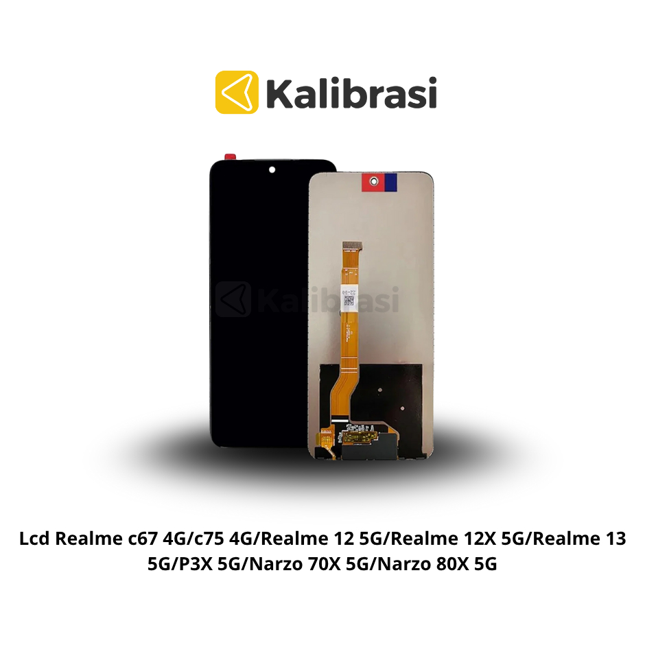 Lcd Realme c67 4G/c75 4G/Realme 12 5G/Realme 12X 5G/Realme 13 5G/Narzo ...