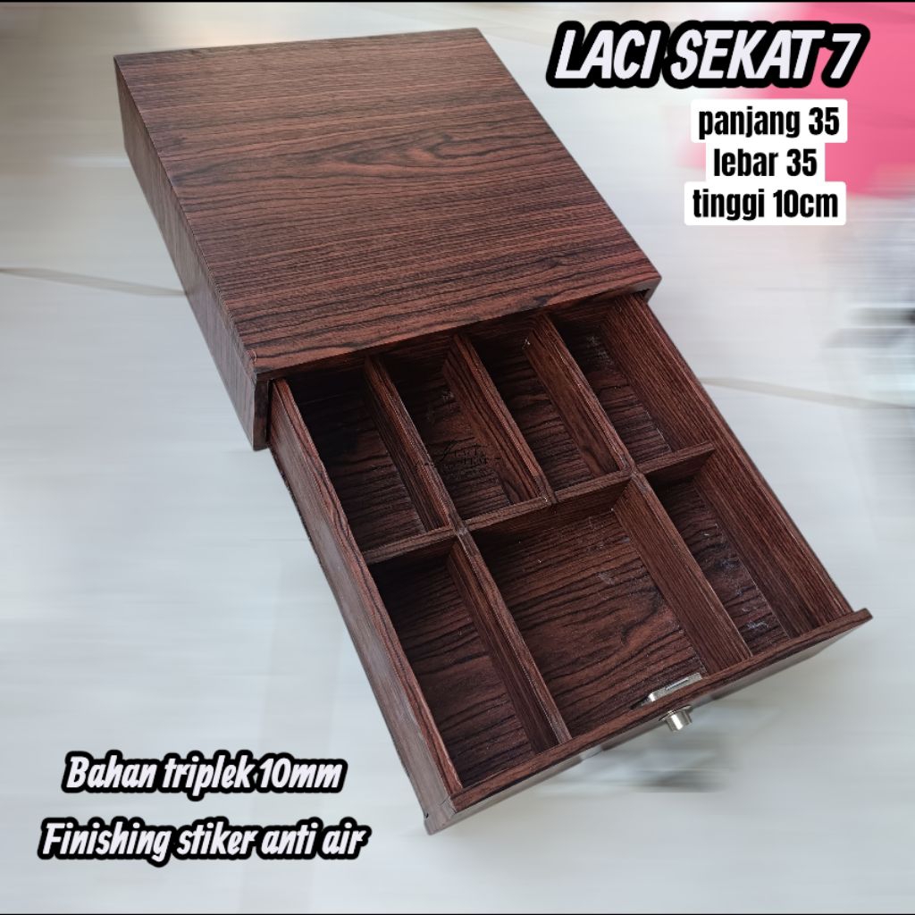 Cashier Drawer with 7 Large Drawers, lots of compartments, 35x35cm ...