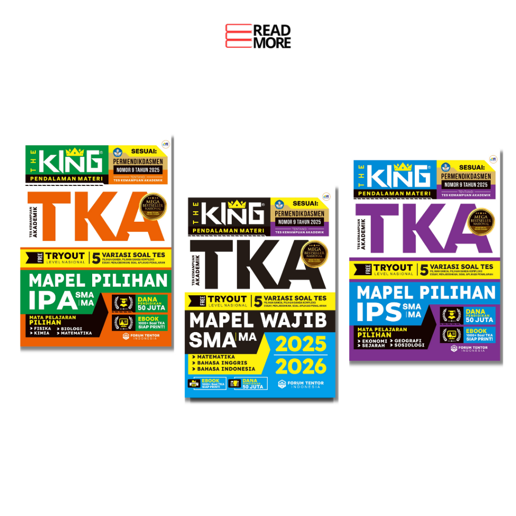 Education Forum - TKA SMA MA SMK The King Book Package Deepening ...