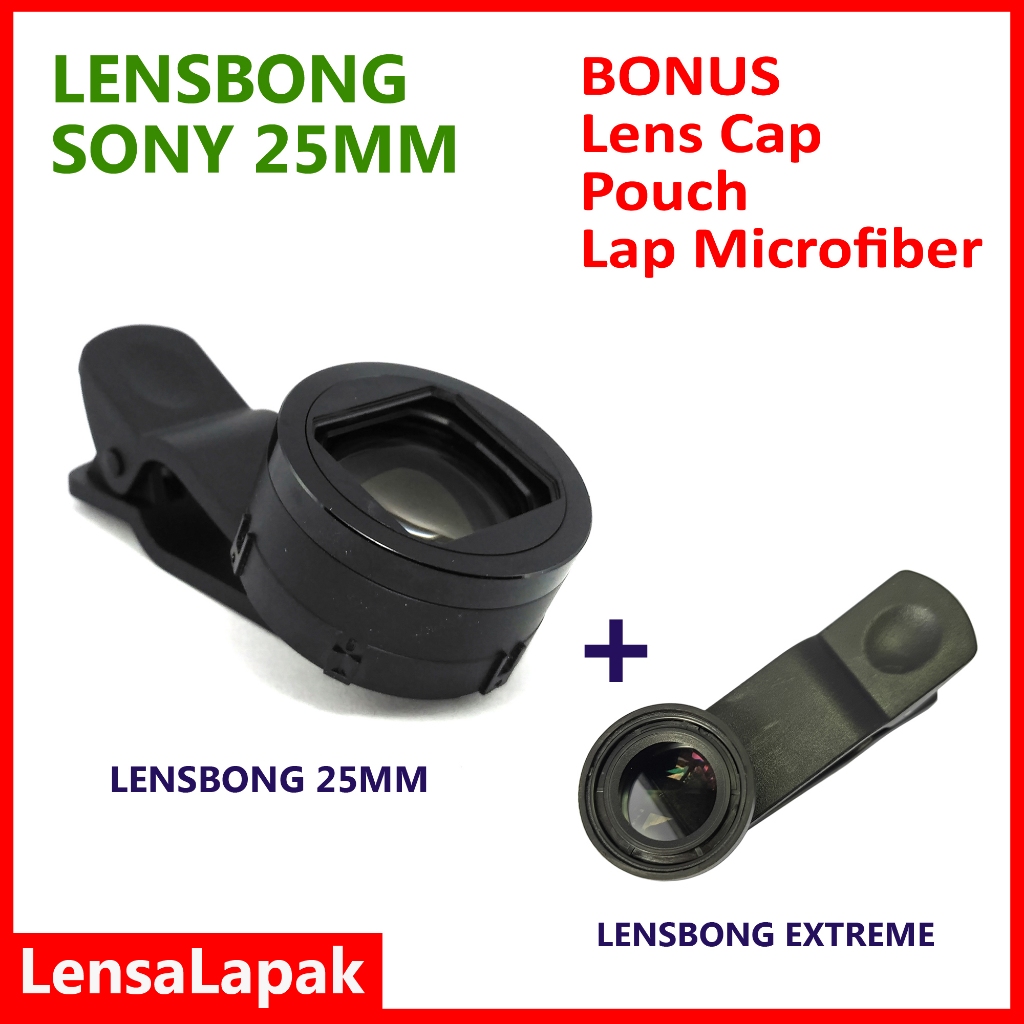 HP Lensbong Macro Sony 25mm – Lens for Cell Phones, Smartphones ...
