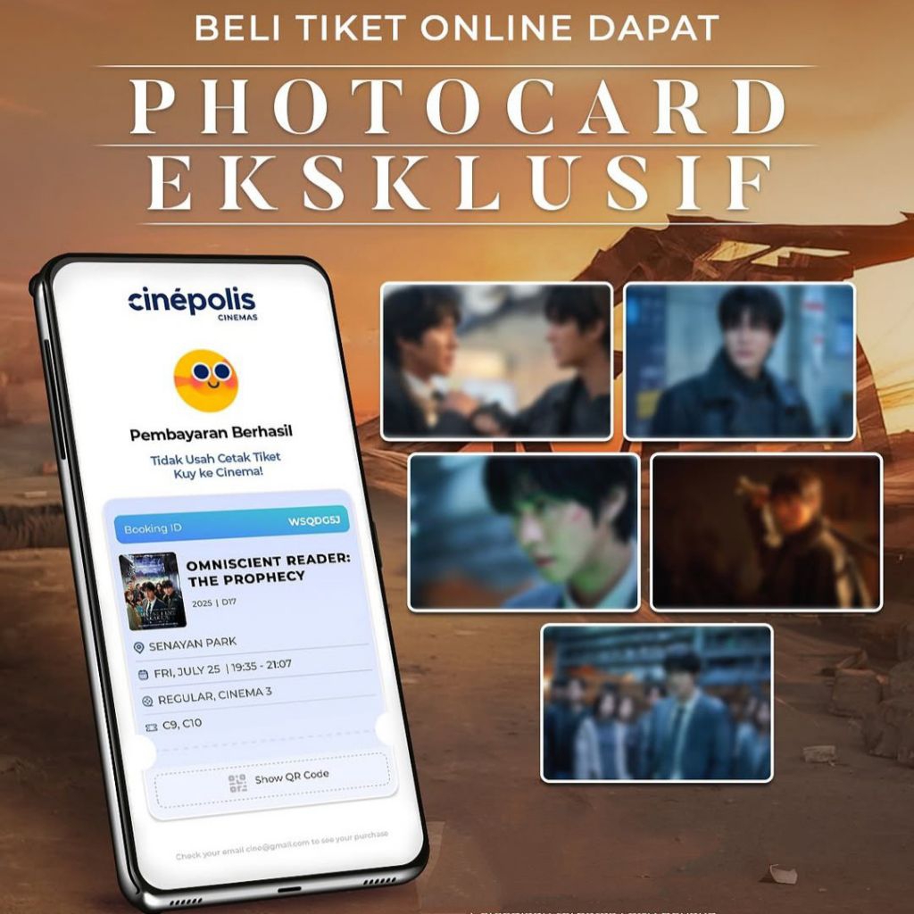 OMNISCIENT READER: THE PROPHECY Exclusive Photocard Set Cinepolis ...