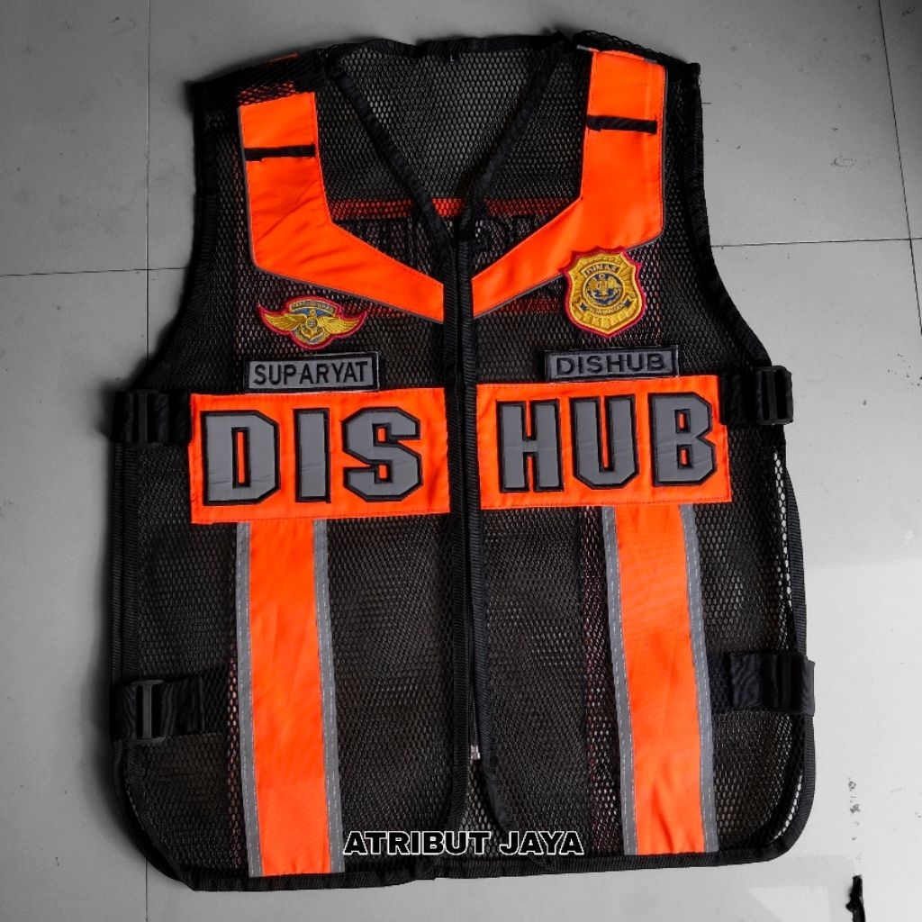 Latest dishub vest 2025 mesh model | Shopee Philippines