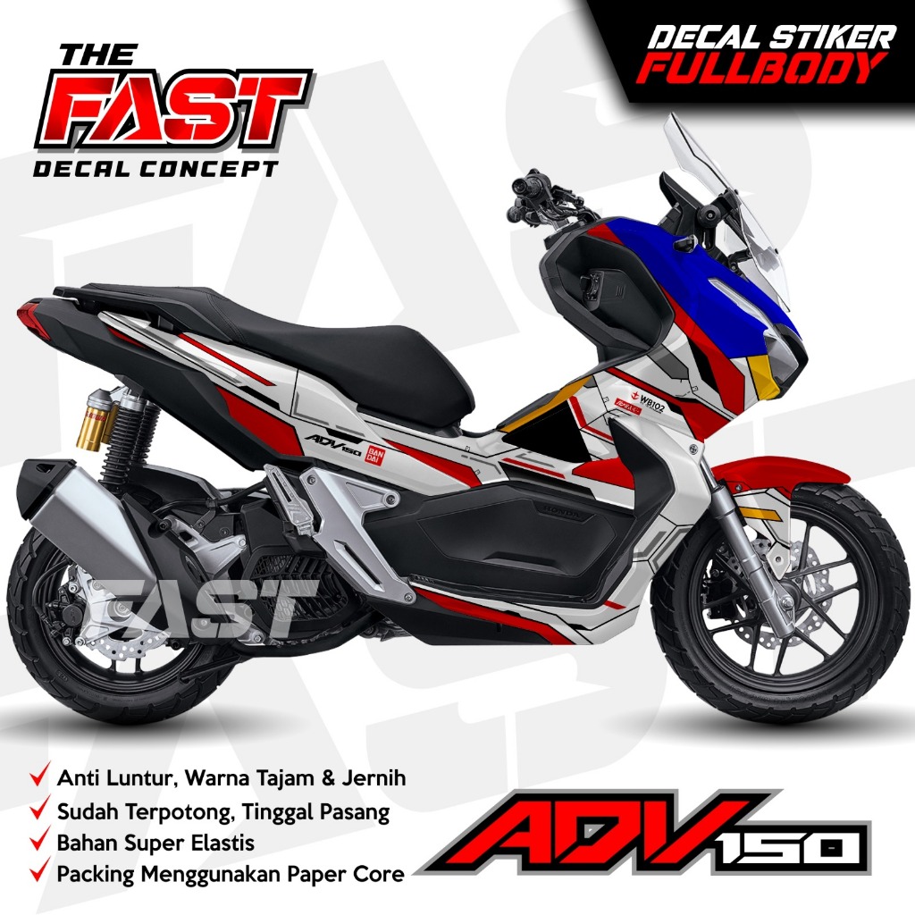 ADV 150 Decal sticker Adv 150 Decal sticker New Full Body GUNDAM 2 ...