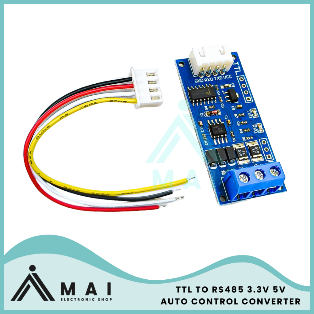 TTL to RS485 Automatic Direction Control Converter Module 3.3V 5V ...
