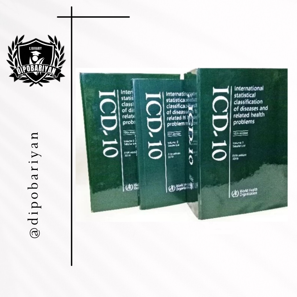 ICD 10 2016 1 COMPLETE SET VOLUME 123 || HARD COVER | Shopee Philippines