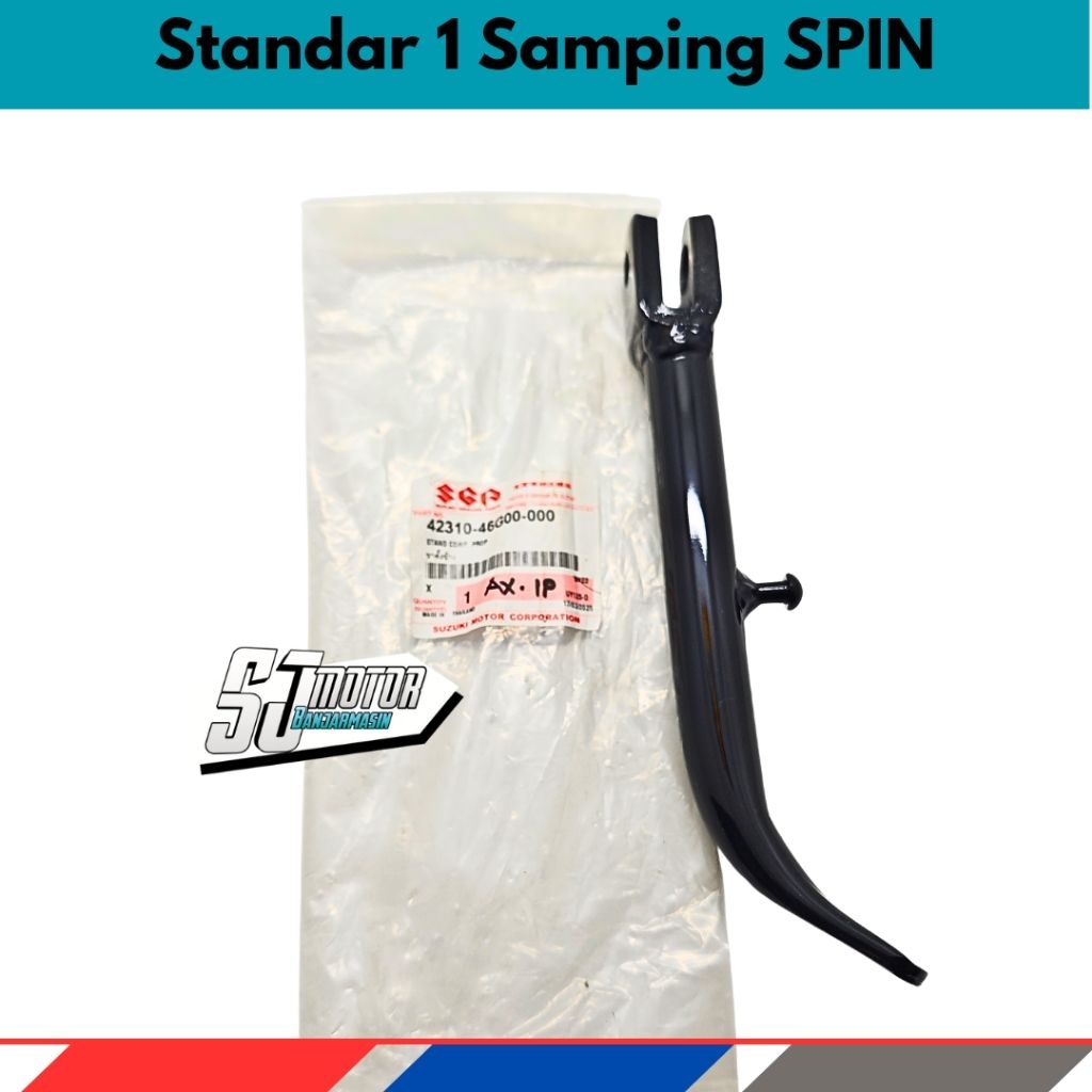 Standard Side Stand 1 SGP SPIN 125 Original 42310-46G00-000 | Shopee ...