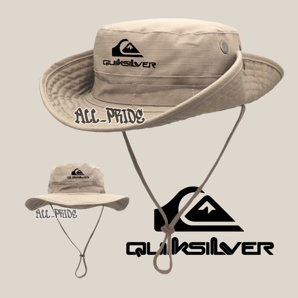 Quiksilver Button Jungle Hat / Outdoor Camping Surf Mountain Hat ...