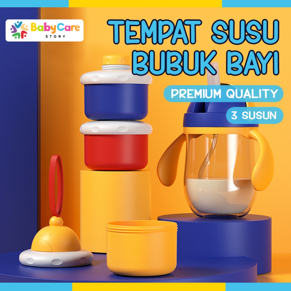 Baby Stackable Milk Container Travel Box Formula Milk Container Level ...
