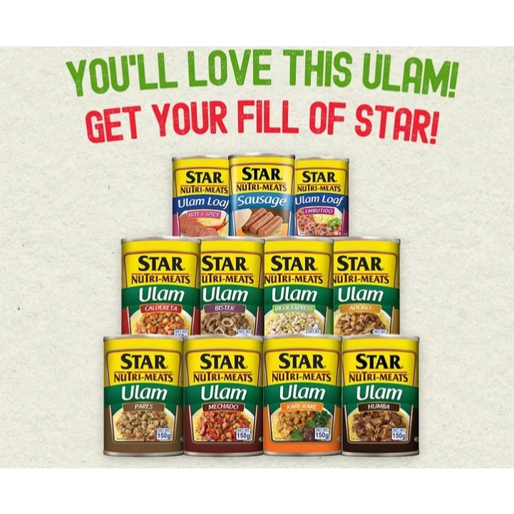 Star Ulam Nutri Meats Canned Corned Beef, Original Ripe Side Dish ...