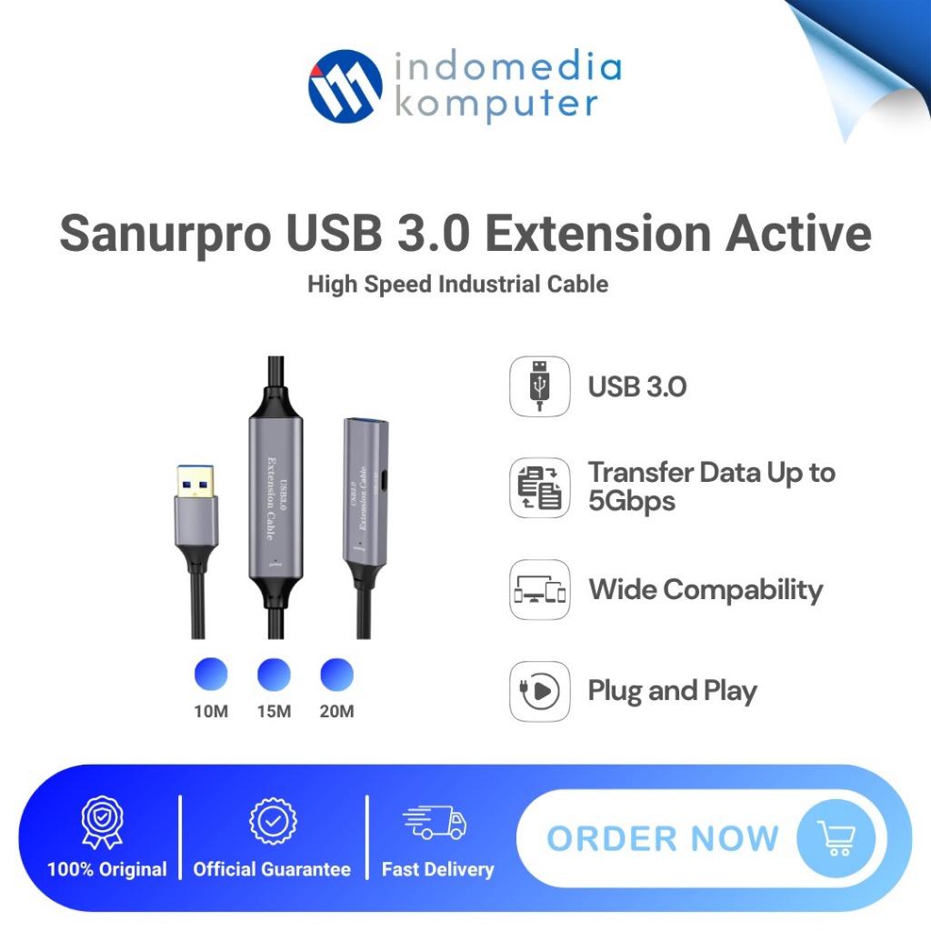 Cable Extension USB 3.0 10M Active USB 3.0 Extension 10M Cable USB 3.0 ...