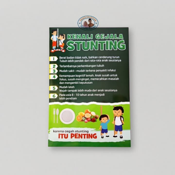Stunting Poster | Poster Recognize Stunting Symptoms | Stunting Child ...