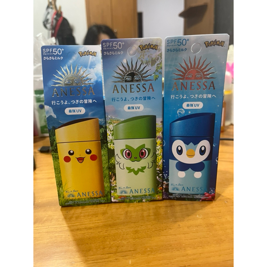 LIMITED EDITION - ANESSA POKEMON SERIES Anessa Perfect UV Sunscreen ...