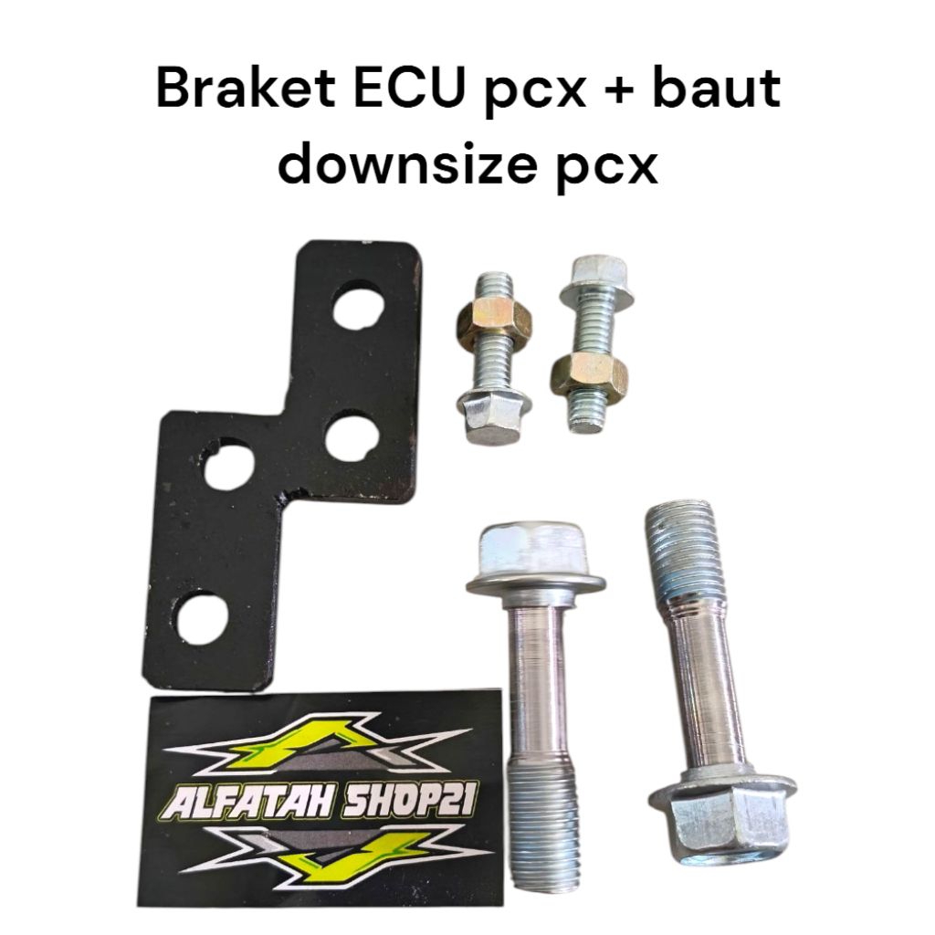 PCX ecu bracket and PCX flat shock bolts according to pnp photo ...