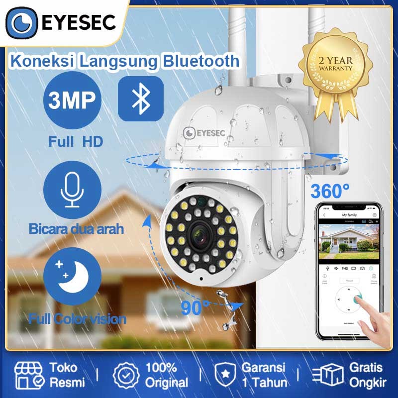 EYESEC CCTV 4MP FHD Outdoor IP Camera CCTV WlFl Waterproof 360 Degree ...