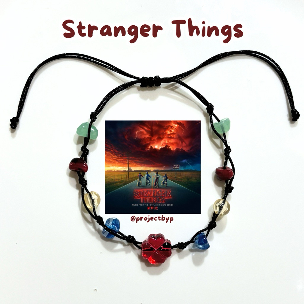 Stranger Things Bracelet / Stranger Things Bracelet / Bead Rope ...