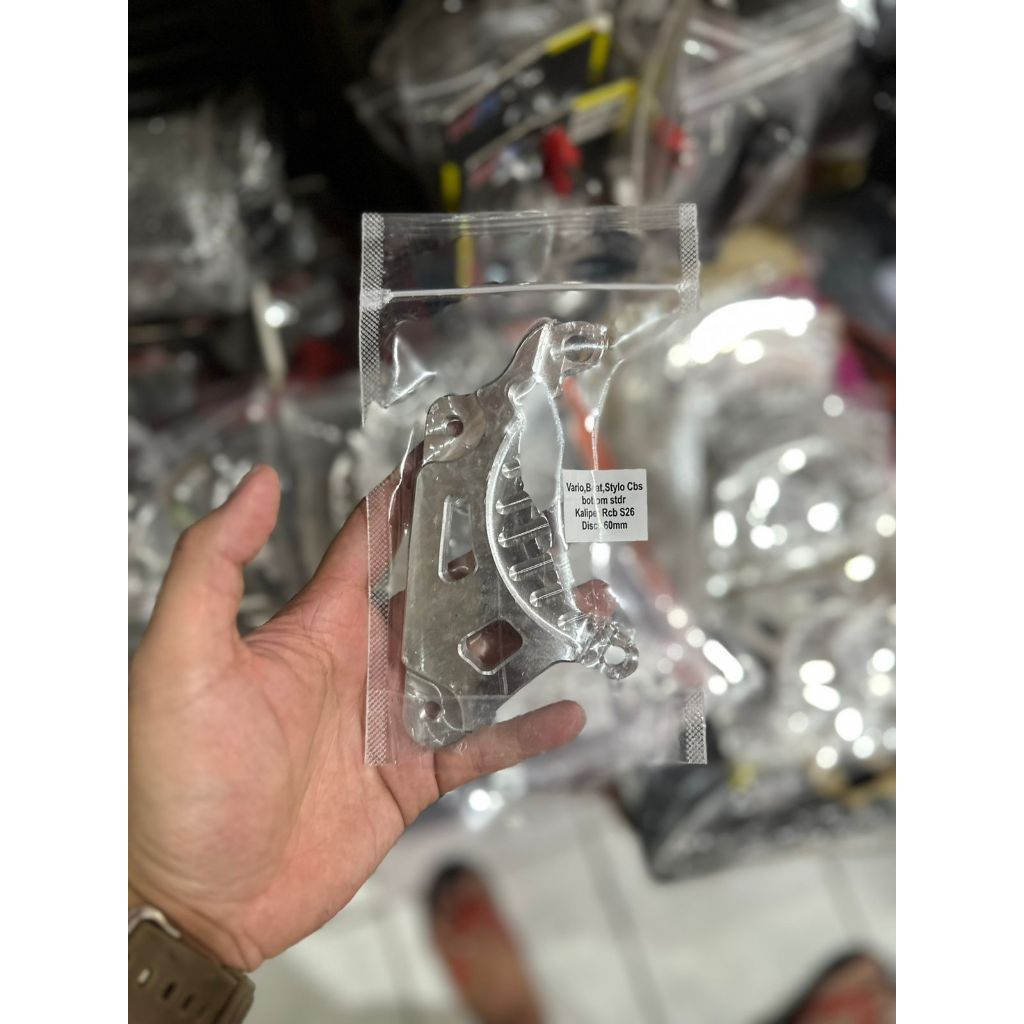 RCB S26 Caliper Bracket Honda Vario Beat Stylo CBS Discbrake 220mm ...