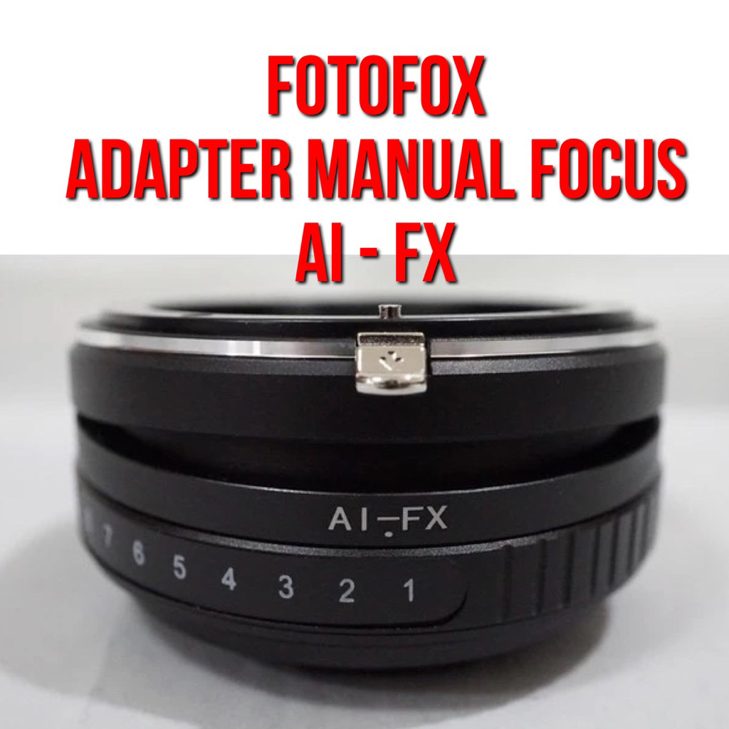 FOTOFOX Tilt Lens Adapter | Nikon - FX | Nikon F AI Nik Lenses to Body ...
