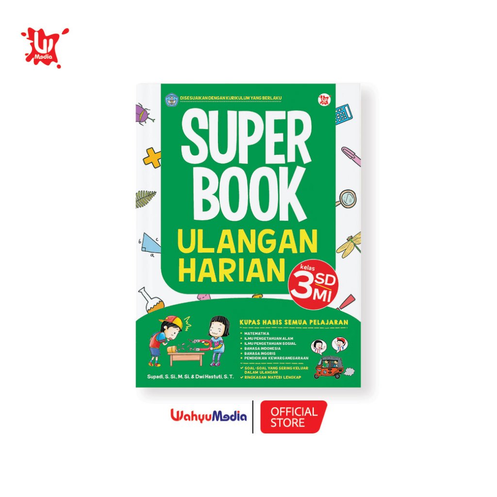 Super Book Daily Tests for Class 3 SD/MI - WahyuMedia - Children's ...
