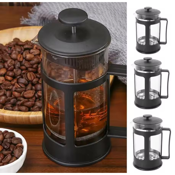 French Press Milk Tea Coffee Pot Plunger Coffee Maker Pot Heat ...