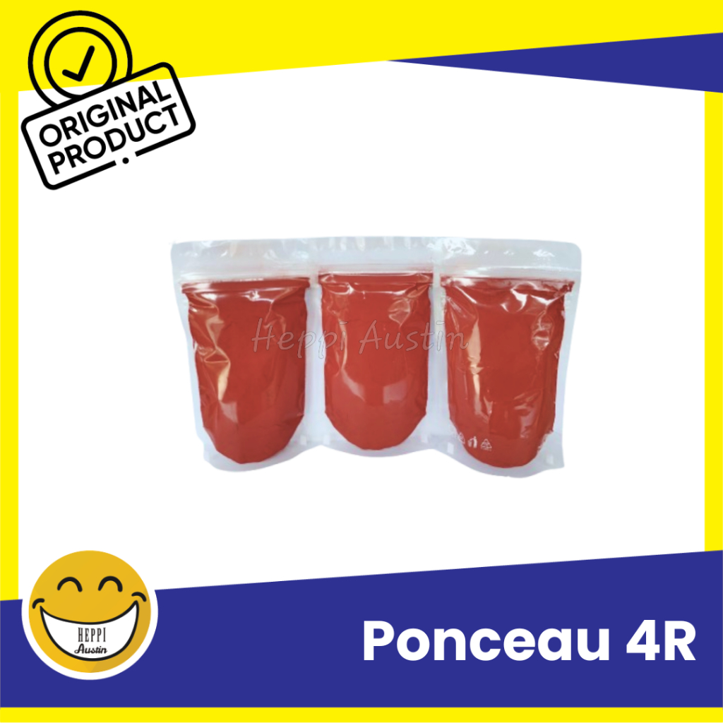 MERAH Ponceau Red Chili Food Coloring 100GRAM | Shopee Philippines