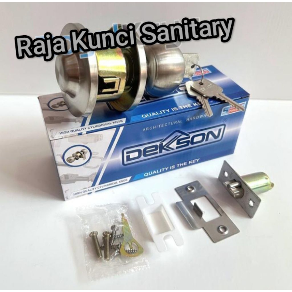 Dekson Round Key KCBL 8366 CON DOOR ET SS/ Dekson Key/Bedroom/PVC DOOR ...