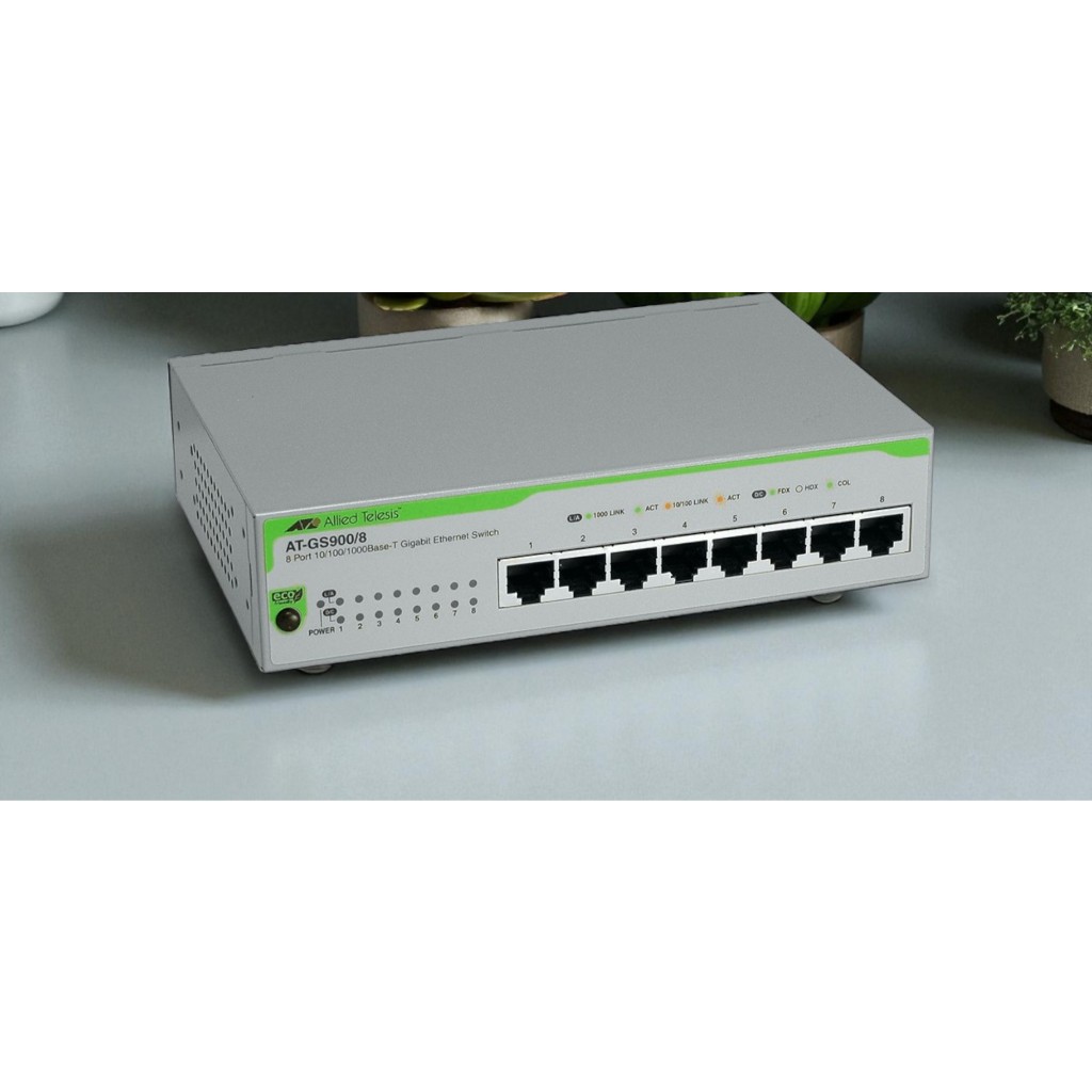 Allied Telesis AT-GS900/8 8-Port Gigabit Switch | Shopee Philippines