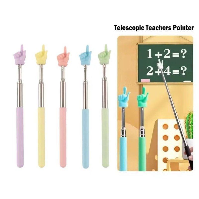 Whiteboard Pointer Max 68cm for Teaching - Stationery TELESCOPIC FINGER ...