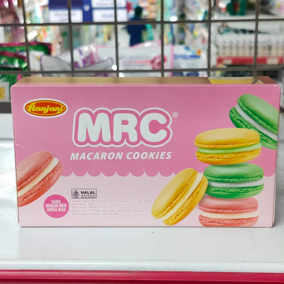 Macaron Cookies MRC Ranjani Cream Cookies in Various Flavors | Shopee ...