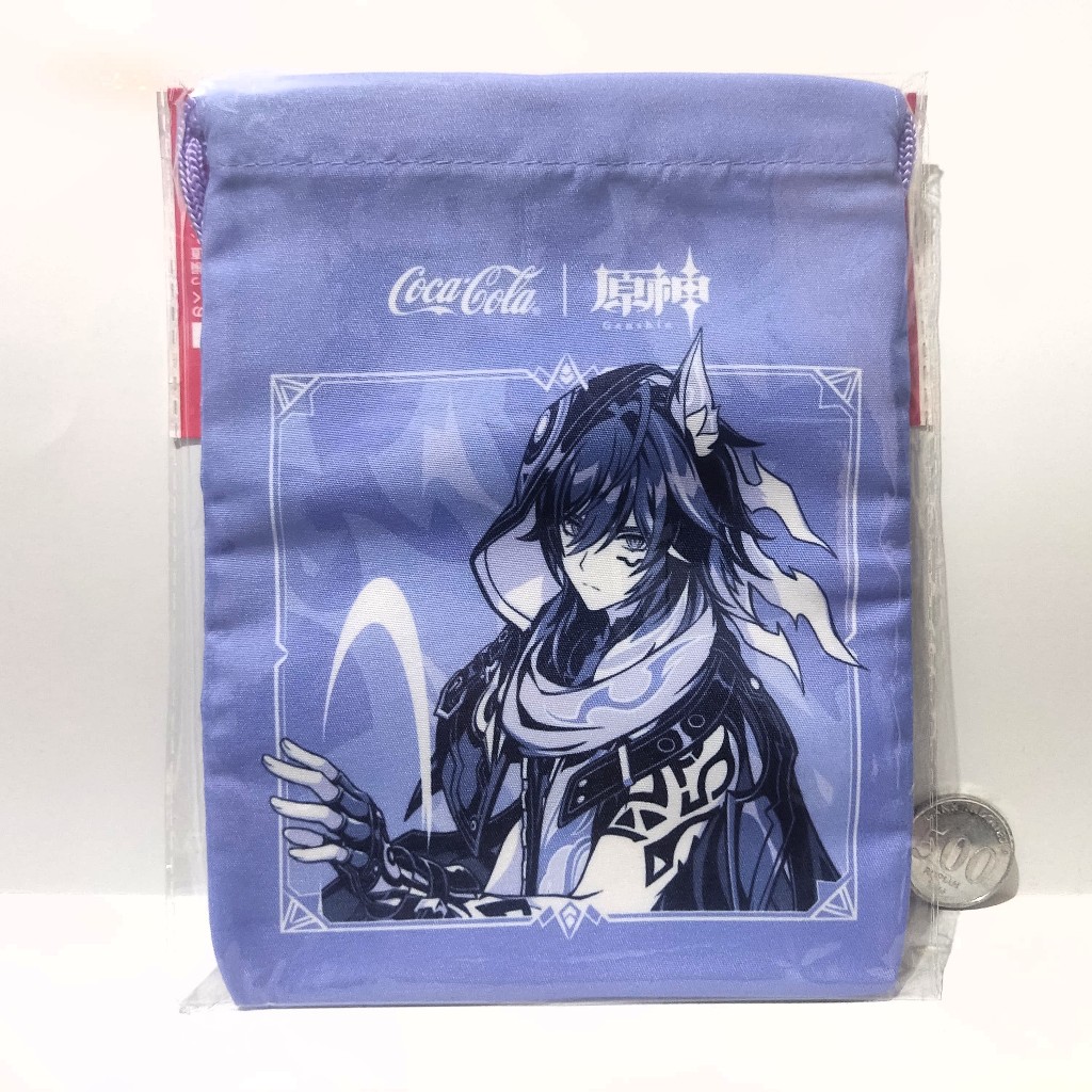 Genshin Impact x Coca Cola Collaboration Drawstring Pouch - Orron ...