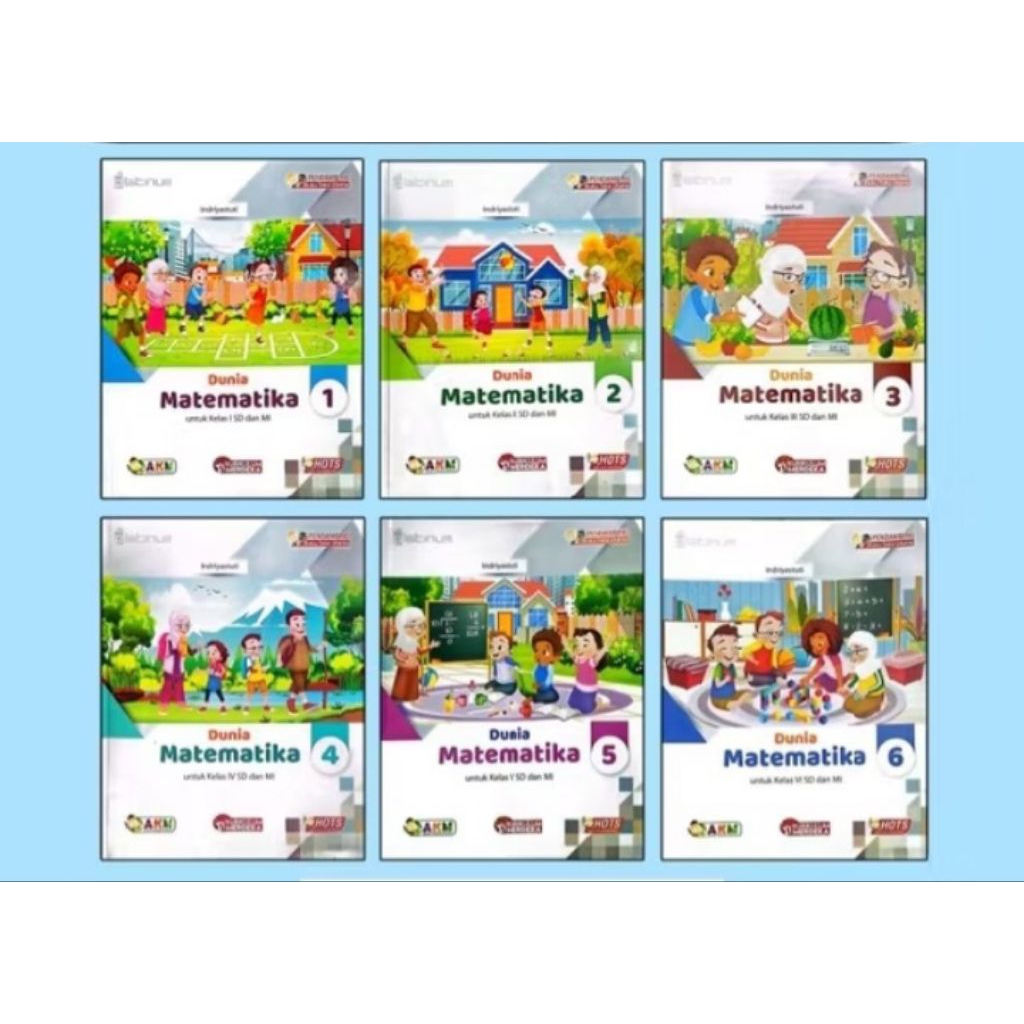Elementary School Mathematics World Textbook Class 1 2 3 4 5 6 Merdeka ...