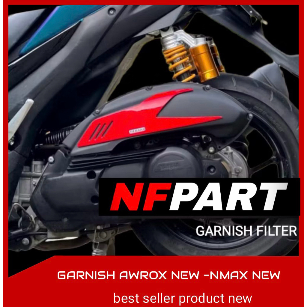 KIPS RACING GARNISH LID BOX FILTER N MAX NEW / AEROX NEW COLOR ️garnish ...