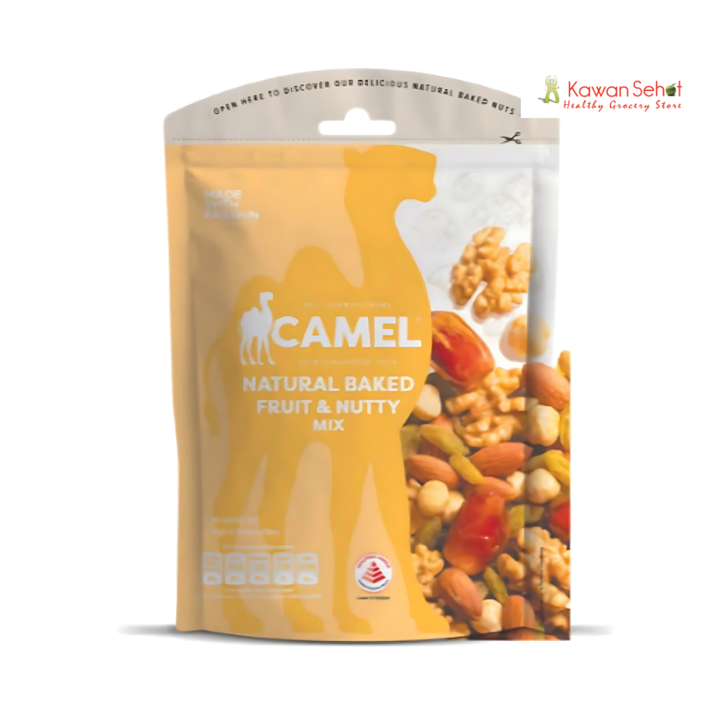 Camel Natural Baked Fruits & Nutty Mix Snack | Healthy Snacks 150g ...