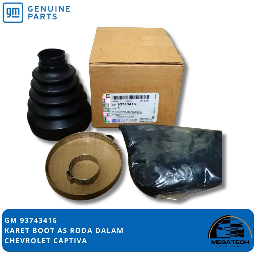 RUBBER BOOT AXLE IN CHEVROLET CAPTIVA ORIGINAL GM 93743416 | Shopee ...