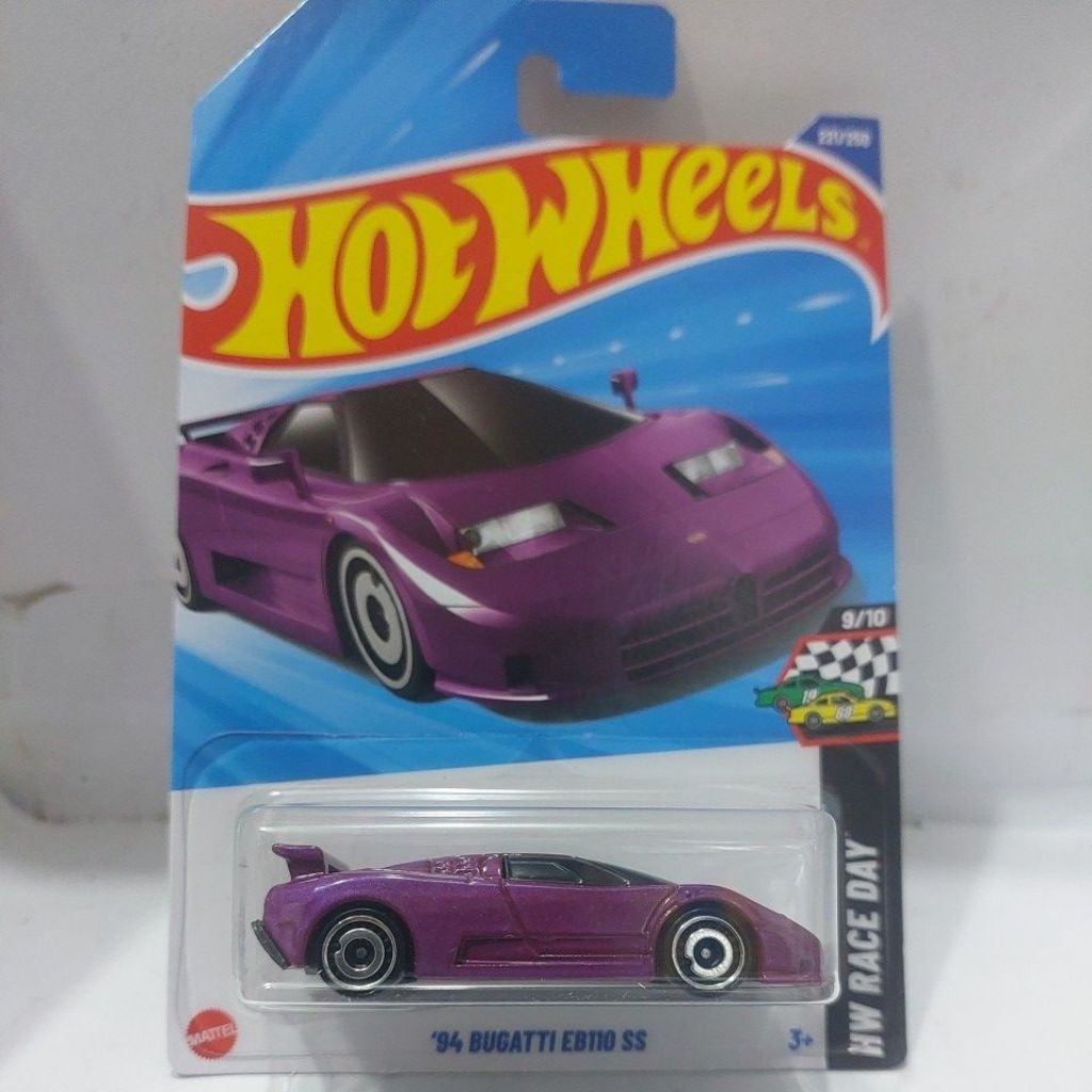 UNGU NEW HOT WHEELS 94 BUGATTI EB110 SS PURPLE LOTE L 2025 | Shopee ...