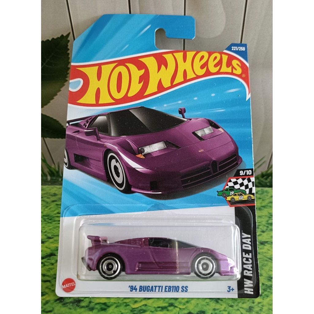 UNGU HOT WHEELS '94 BUGATTI EB110 SS PURPLE | Shopee Philippines