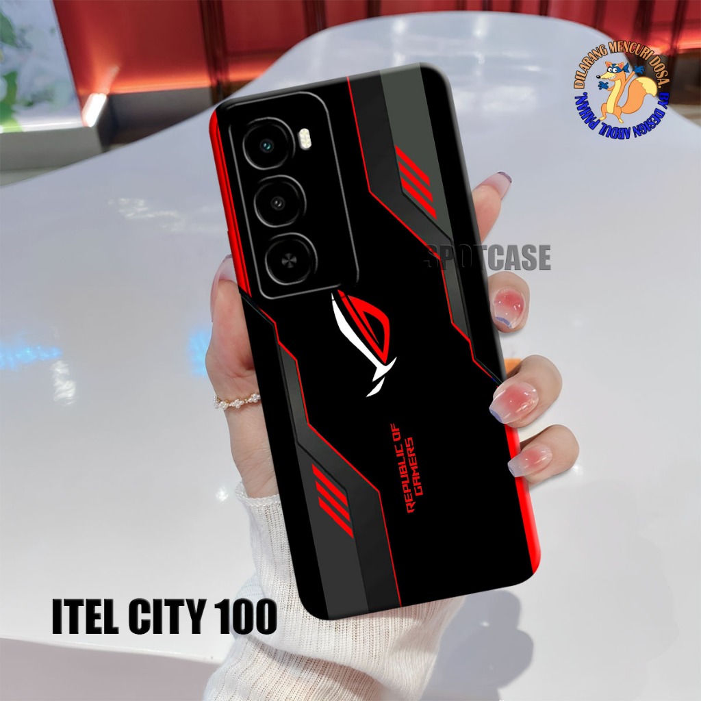 HP Case ITEL CITY 100 Softcase Macaron Protect Camera Cellphone Casing ...