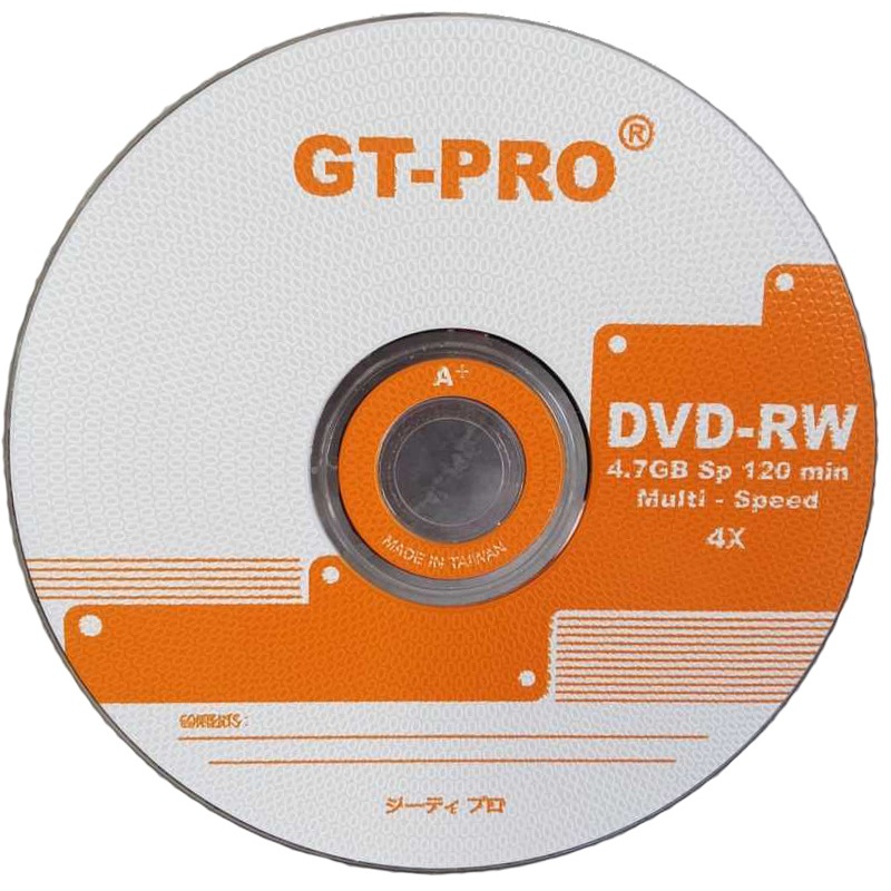 DVD BLANK / DVD BLANK ARITA / DVD-RW GT-PRO (per piece / unit) | Shopee Philippines