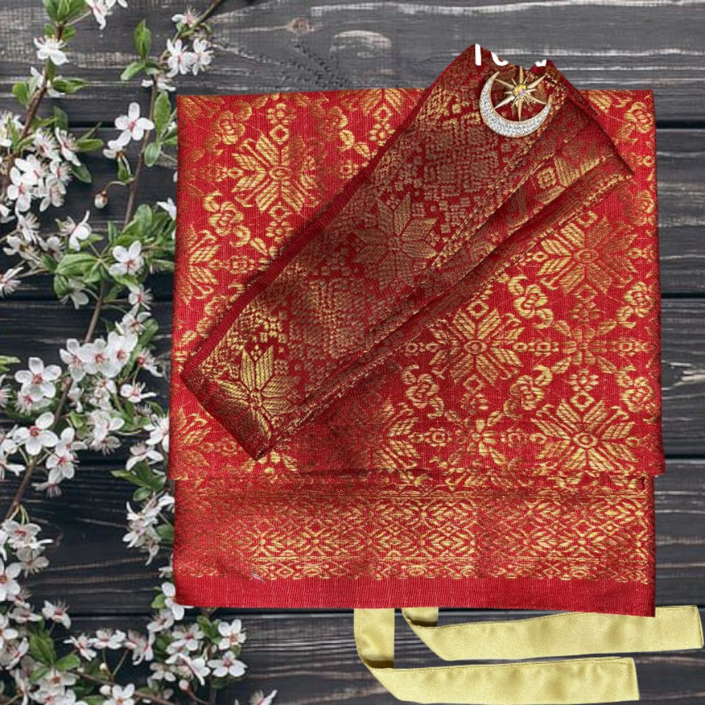 SONGKET MALAY BUDAK RIAU TANJAK SET/SONGKET RIAU TANJAK SET/BEST ...