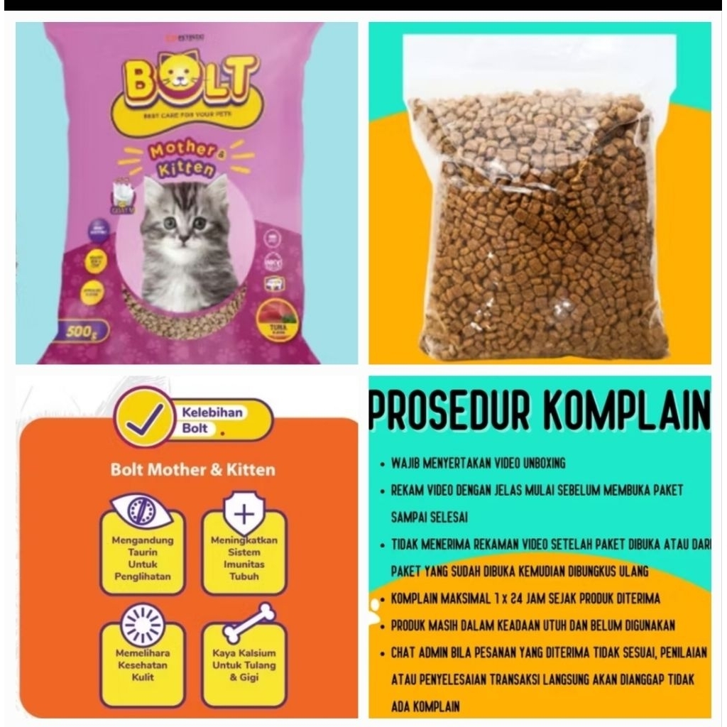 Cat food, economical package, 100 grams, 250 grams, mineral protein and ...