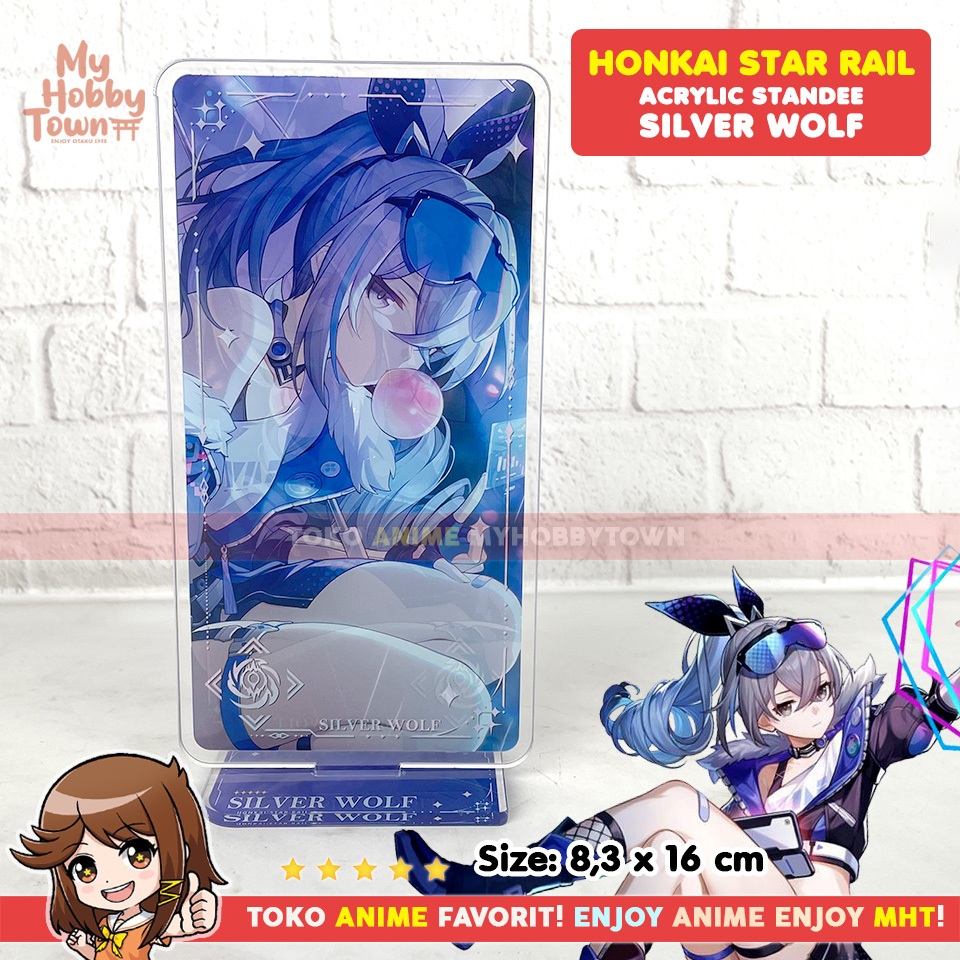 Acrylic Standee Acrylic Silver Wolf Game Honkai Star Rail HSR | Shopee ...