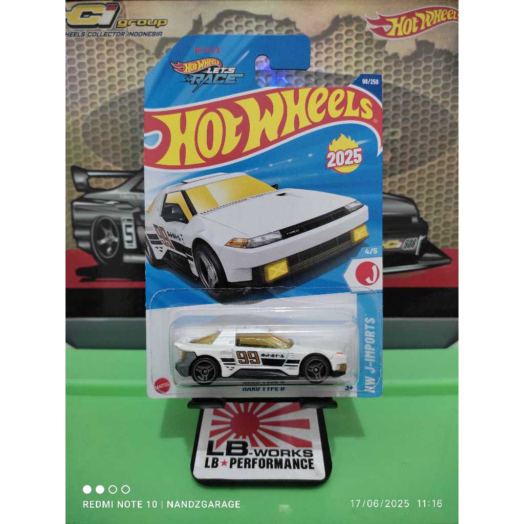 Hot Wheels Regular Hako Type D White Bubble Damaged/Bubble Crack ...
