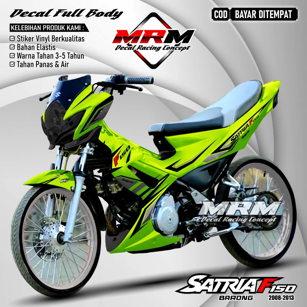 Satria F Barong Decal / Satria F150 Decal / Satria FU Sticker / Satria ...