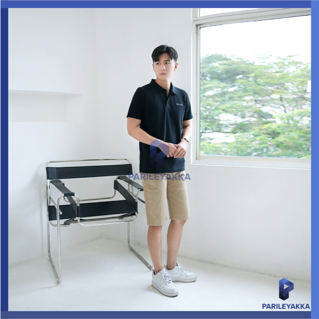 Parileyakka | BYD Sales Force Uniform Polo Shirt Black & Navy | Shopee ...