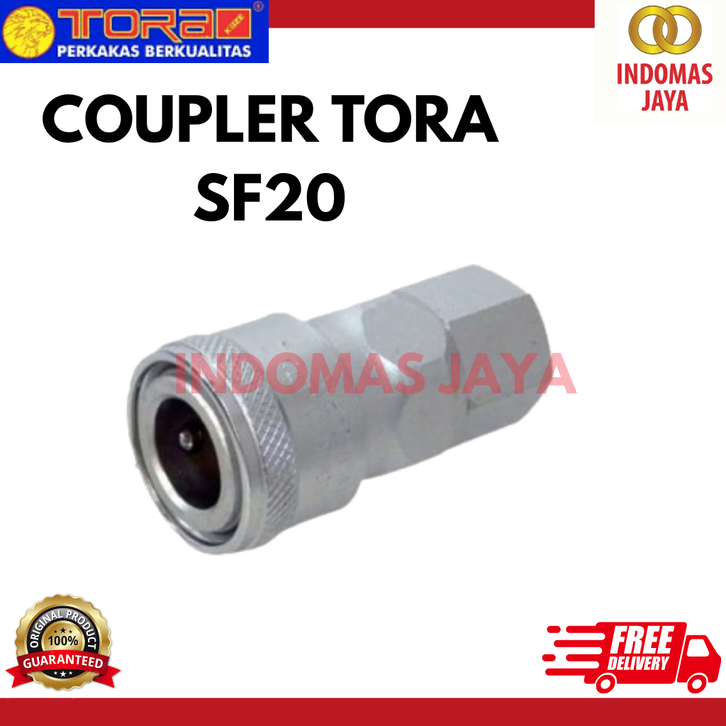 TORA Coupler 20 SF - Quick Female Coupler | Shopee Philippines