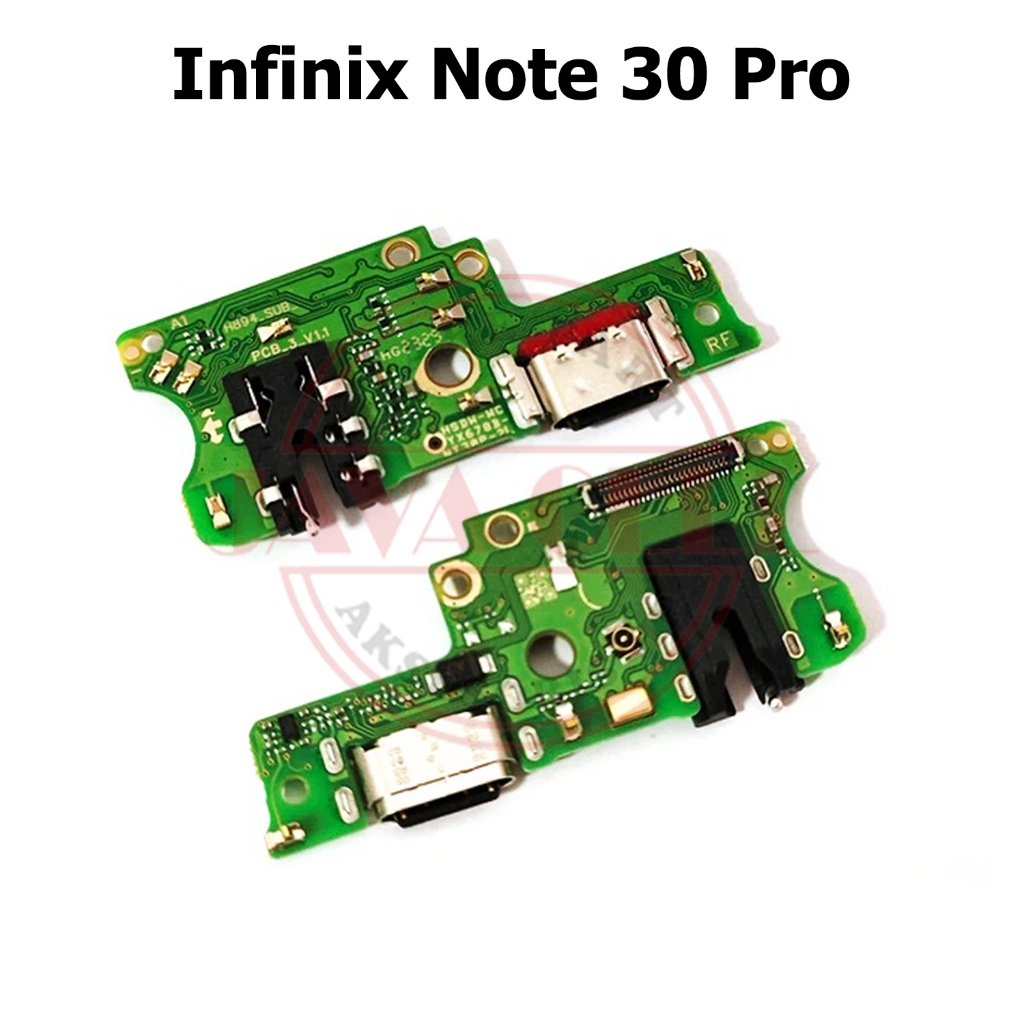 Flexible Charger Connector + Mic Infinix Note 30 Pro X678B Original ...