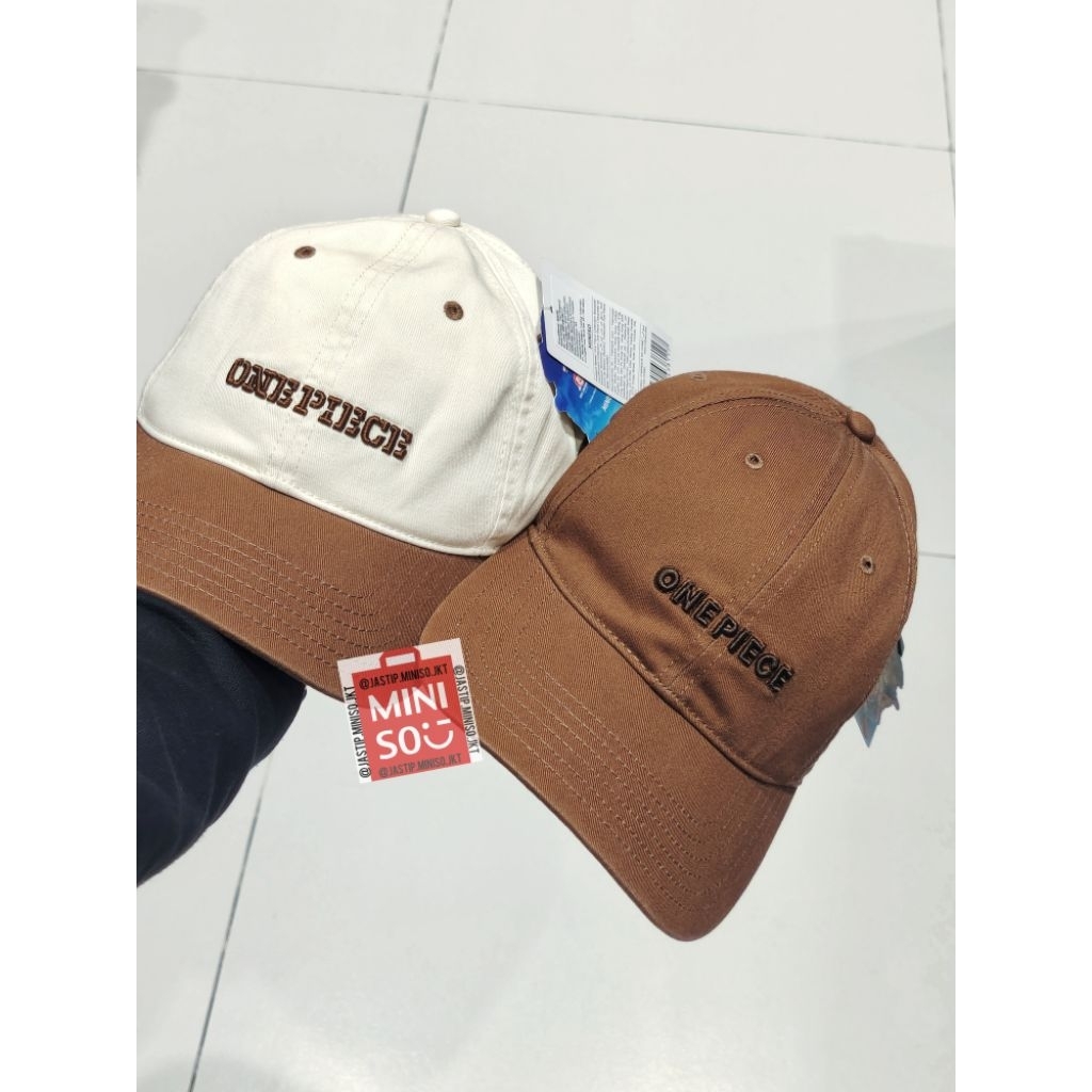 MINISO x ONEPIECE Baseball Cap / Baseball Cap Embroidered ONE PIECE ...